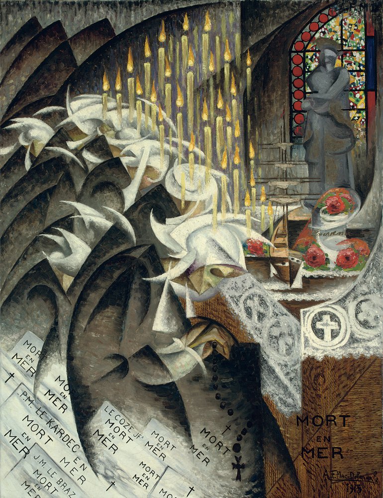 Bretoninnen von Felix Del Marle: hochwertiger Kunstdruck