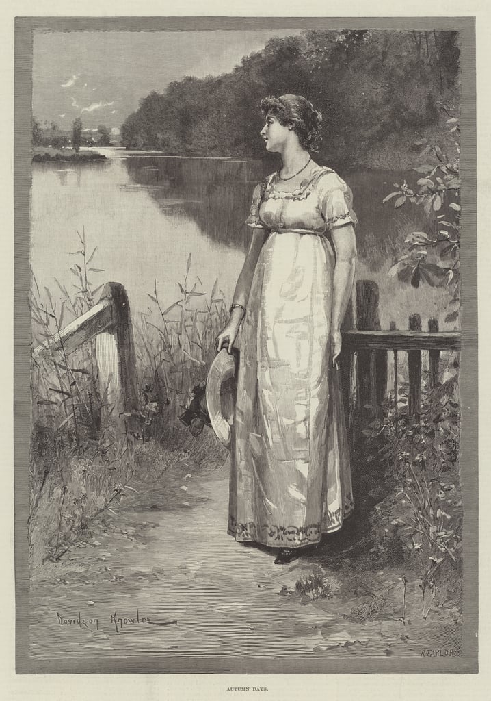 Herbsttage von Davidson Knowles: hochwertiger Kunstdruck