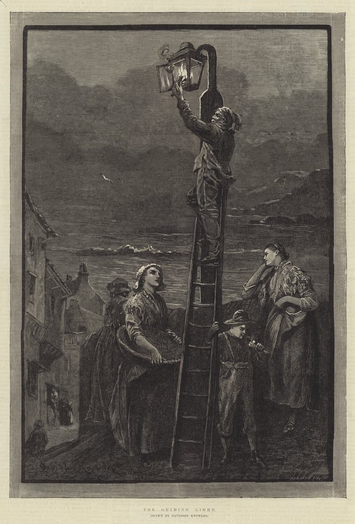 Das leitende Licht von Davidson Knowles: Kunstdruck kaufen