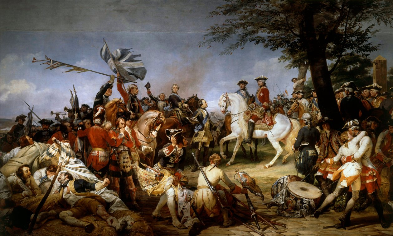 Krieg um die österreichische Erbfolge (1740-1748): Die Schlacht von ...