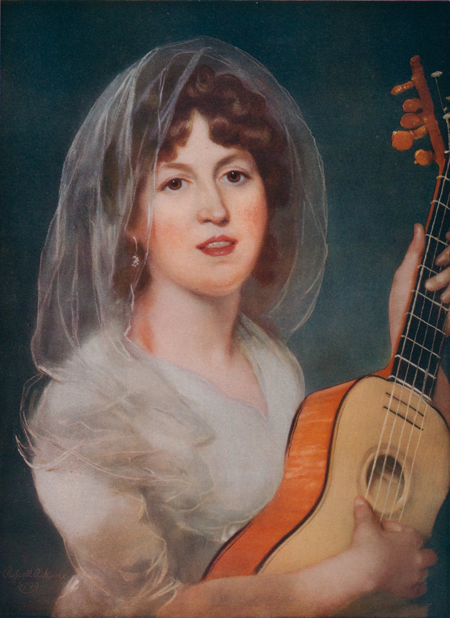 Elizabeth Bannister von John Russell: Kunstdruck kaufen