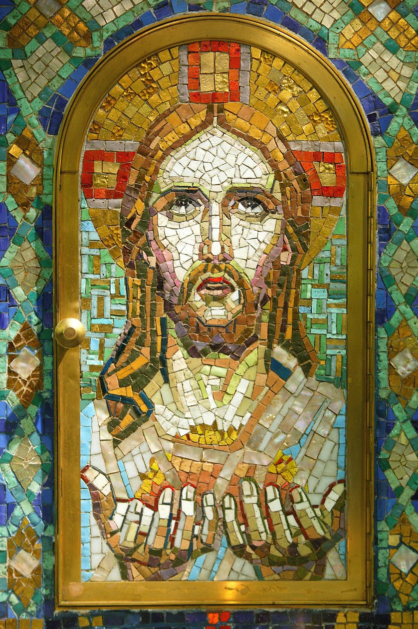 Tabernakel, Colombiere-Kapelle, Paray-le-Monial, Frankreich