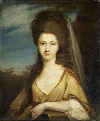 Lady Elizabeth Compton (Öl auf Leinwand)