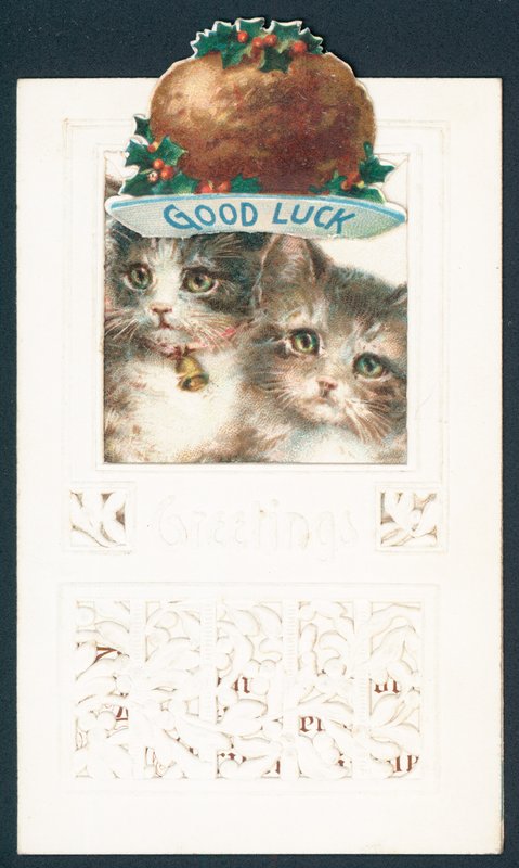 Viel Glück - Weihnachtsgrußkarte von English School